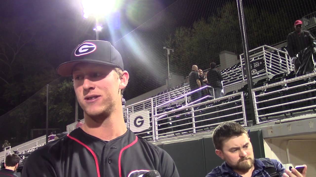 UGA Ace Robert Tyler Forming a Bond with Freshman Catcher Michael Curry ...