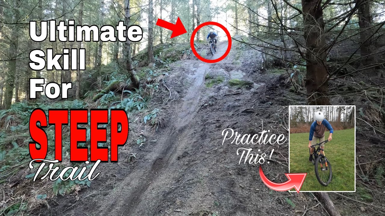 Ultimate Skill For STEEP Trail! - Mountain Bike Trackstand - YouTube