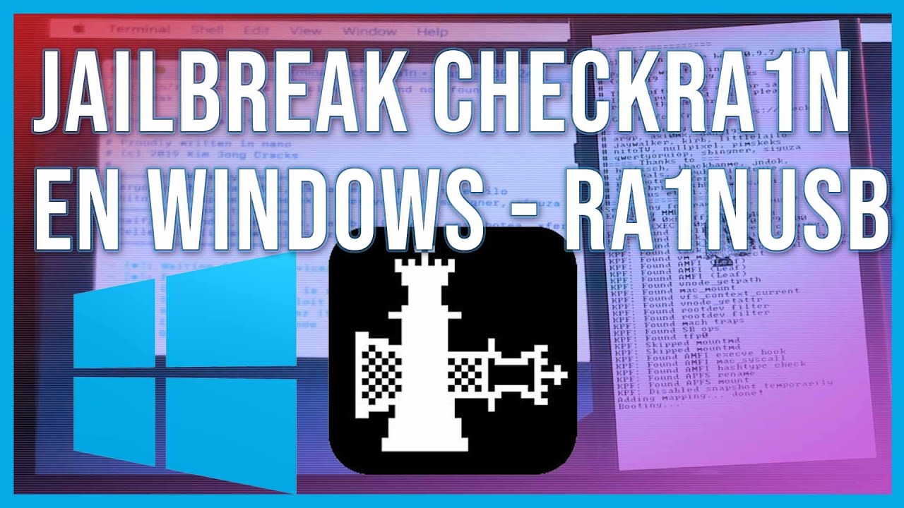 Hacer Jailbreak Checkra1n En Windows iOS 13.3 - Funciona RA1NUSB ...