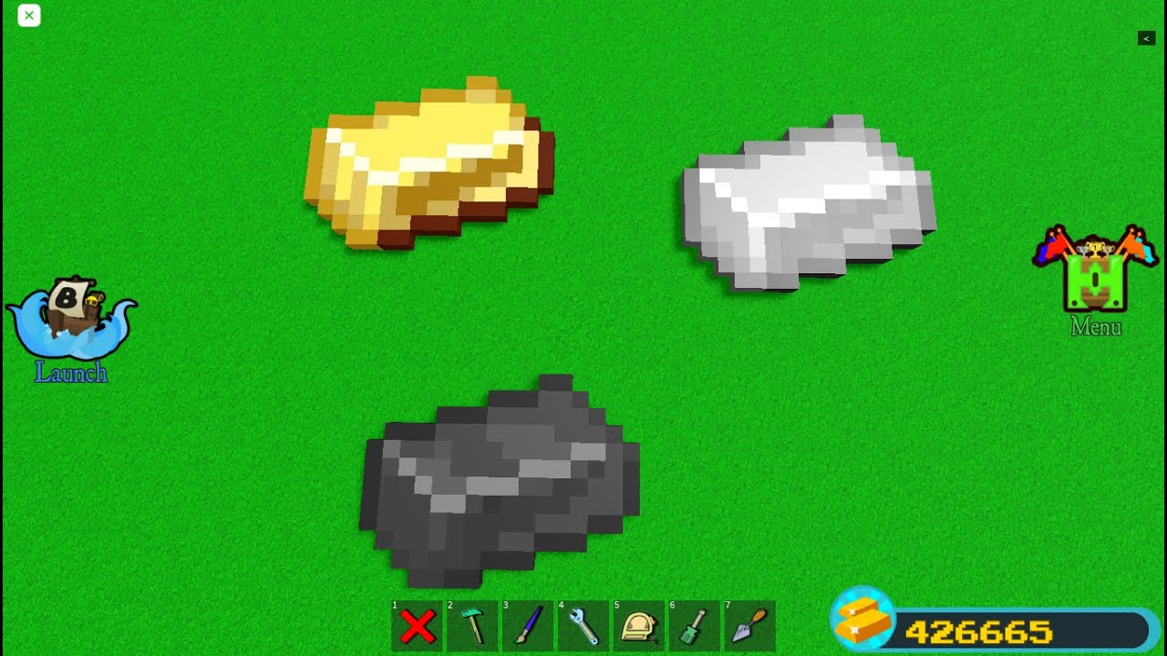 Babft Speedbuild Minecraft Gold, Iron, And Netherite - YouTube