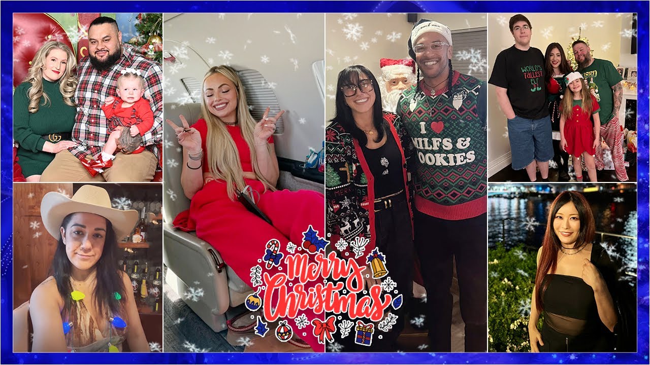 Behind CHRISTMAS DAY | WWE Superstars celebrating the Christmas - YouTube