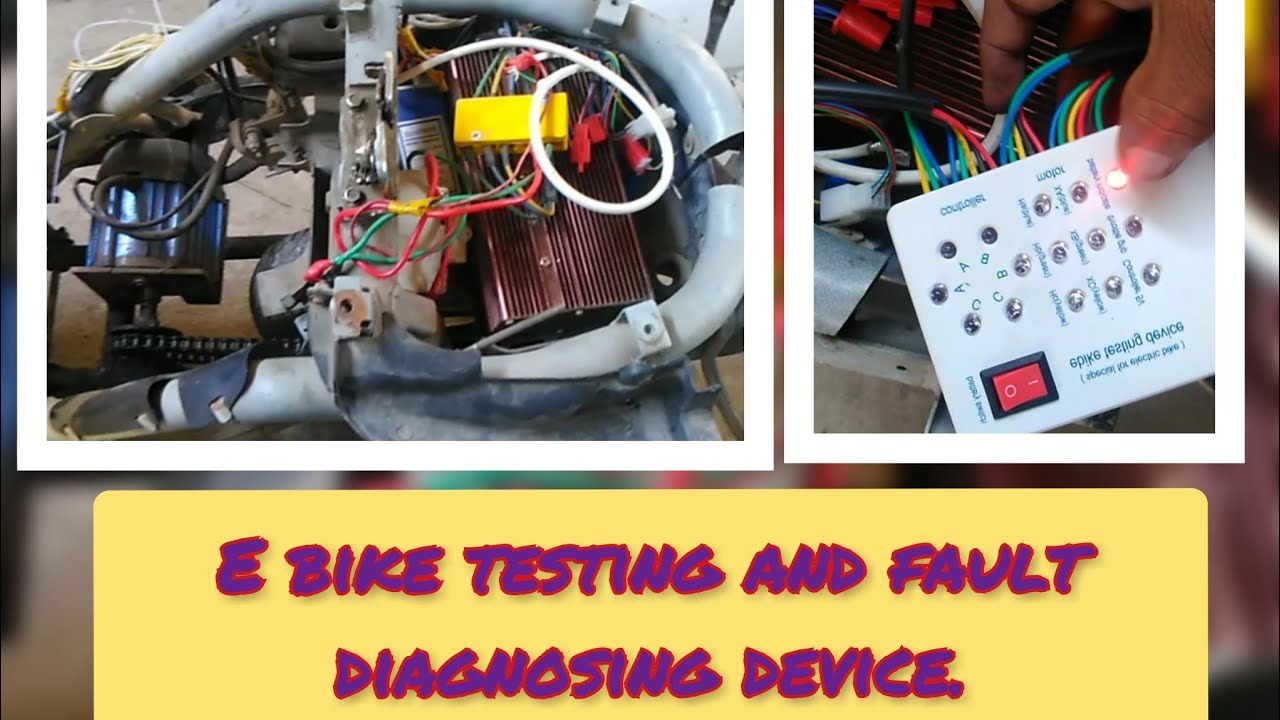 E bike testing device, fault detection and repairing. - YouTube