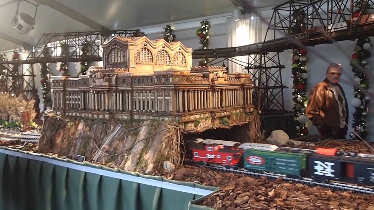 New York Botanical Garden Model Train Show 2016 - YouTube