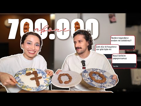 700.000 ÖZEL: Çiğ köfte mukbang ve SORU CEVAP (slowrun)