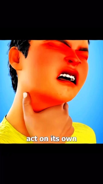 What If your hand starts to act on its own and chokes you?#anime# ...