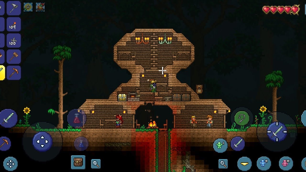 Terraria Fortheworthy Legendary mode Gameplay #2 - YouTube