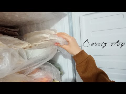 Ramazan ayı hazırlıkları, buzluk önerileri, buzluk hazırlıkları, Şok market alışverişi | sessiz vlog