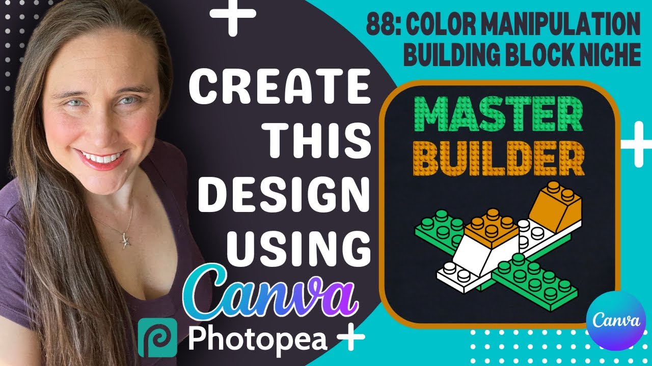 Canva And Photopea Design Tutorial For Print On Demand: Evergreen ...