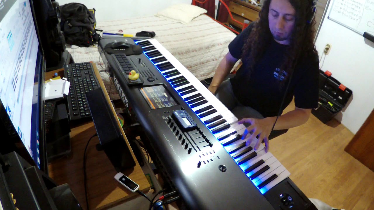 Children Of Bodom - Kissing The Shadows (keyboard cover) Dr Kronos ...