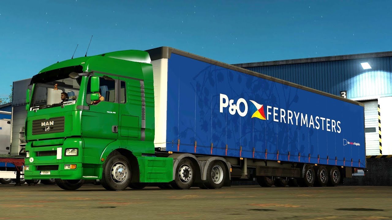 ETS2 1.28 ProMods 2.20 MAN TGA Limerick - Derry - YouTube