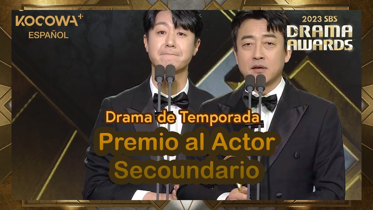 [ESP.SUB] Premio al Actor Secundario | 2023 SBS DRAMA AWARDS | KOCOWA+ ...