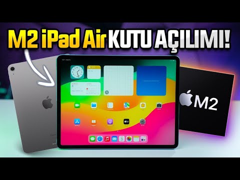 M2 işlemcili iPad Air 2024 kutu açılımı!