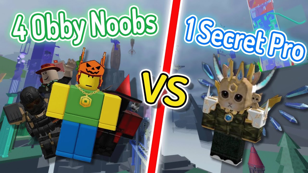 Can 4 Obby Noobs Find the Secret Pro? - YouTube