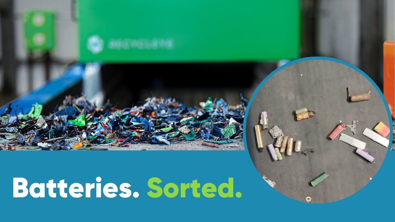 Ejecting batteries from mixed electronics using AI - Recycleye ...