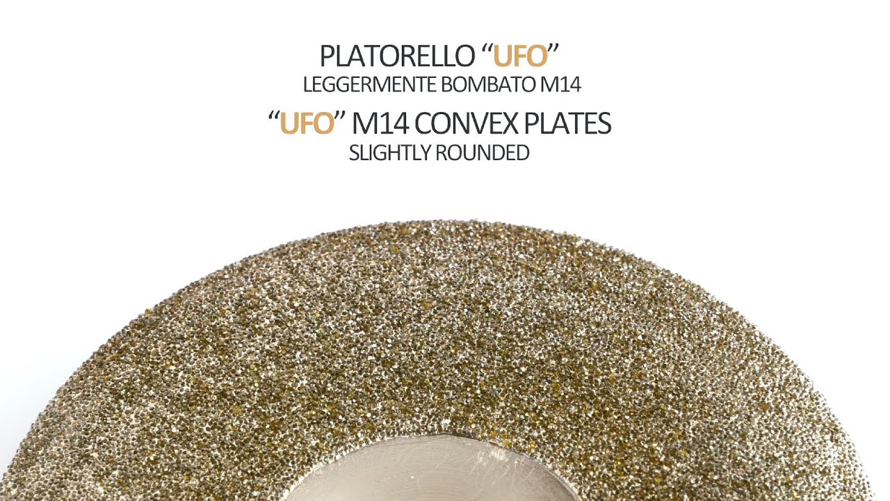PLATORELLO “UFO” leggermente bombato M14 - “UFO” M14 CONVEX PLATES ...