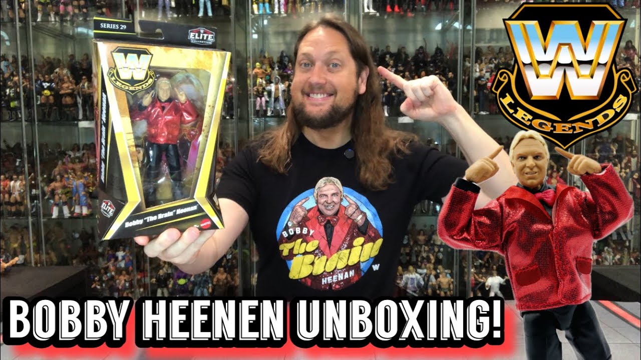 Bobby The Brain Heenen WWE Legends Series 29 Unboxing & Review! - YouTube