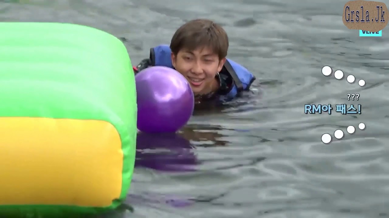 When BTS play in the water pt 2 - YouTube