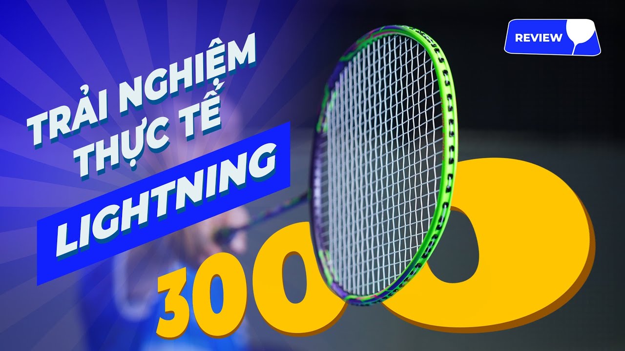Review | Lining 3000 - Vợt cầu lông NGON - BỔ - RẺ cho người mới - YouTube