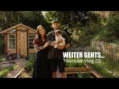 Tinyhouse Sanierung Vlog 32 - Kleiderschrank selbst bauen und Gärtnern