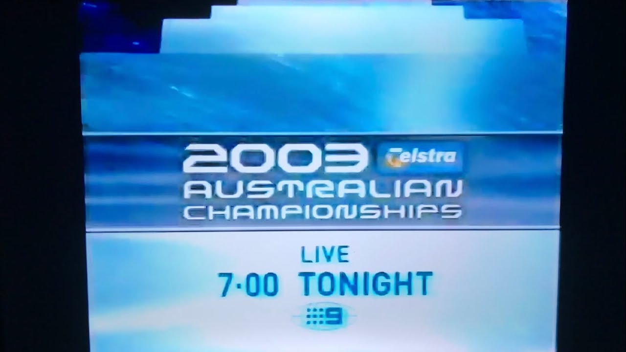 Channel Nine Australian Swimming Championships 2003 Promo - YouTube