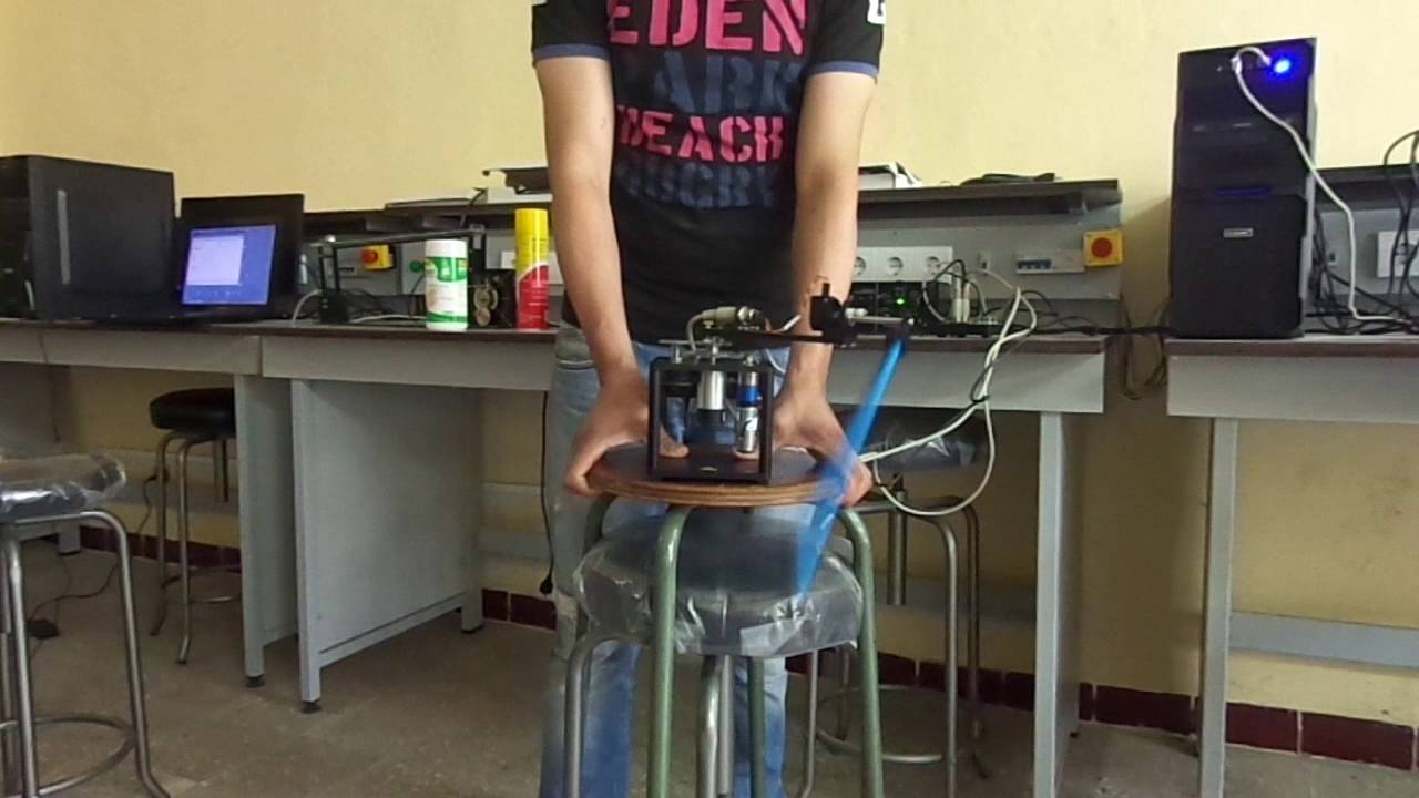 Rotary Inverted Pendulum Furuta with energy control --- pendule inversé ...