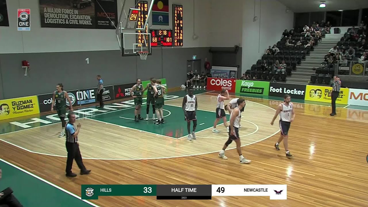Myles Cherry (27 points) Highlights vs. Hills - YouTube
