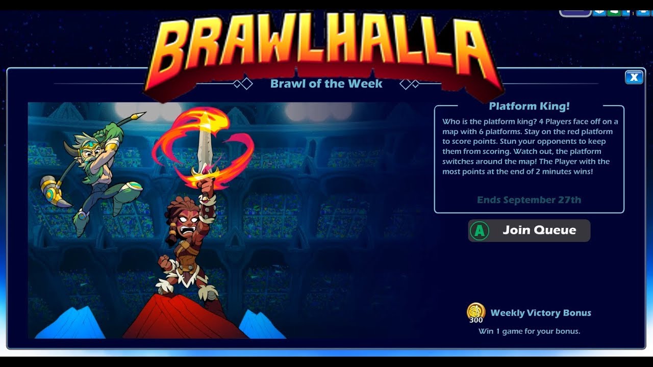 Brawlhalla BOTW - Platform Kings (w/Lord Vraxx) - YouTube