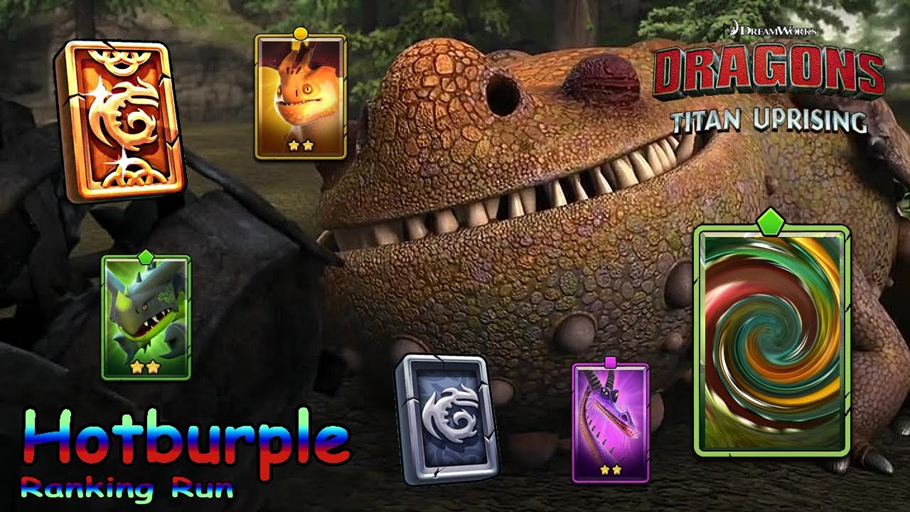 Dragons: Titan Uprising / Hotburple Ranking Run / Full Battle / BP 8600 ...