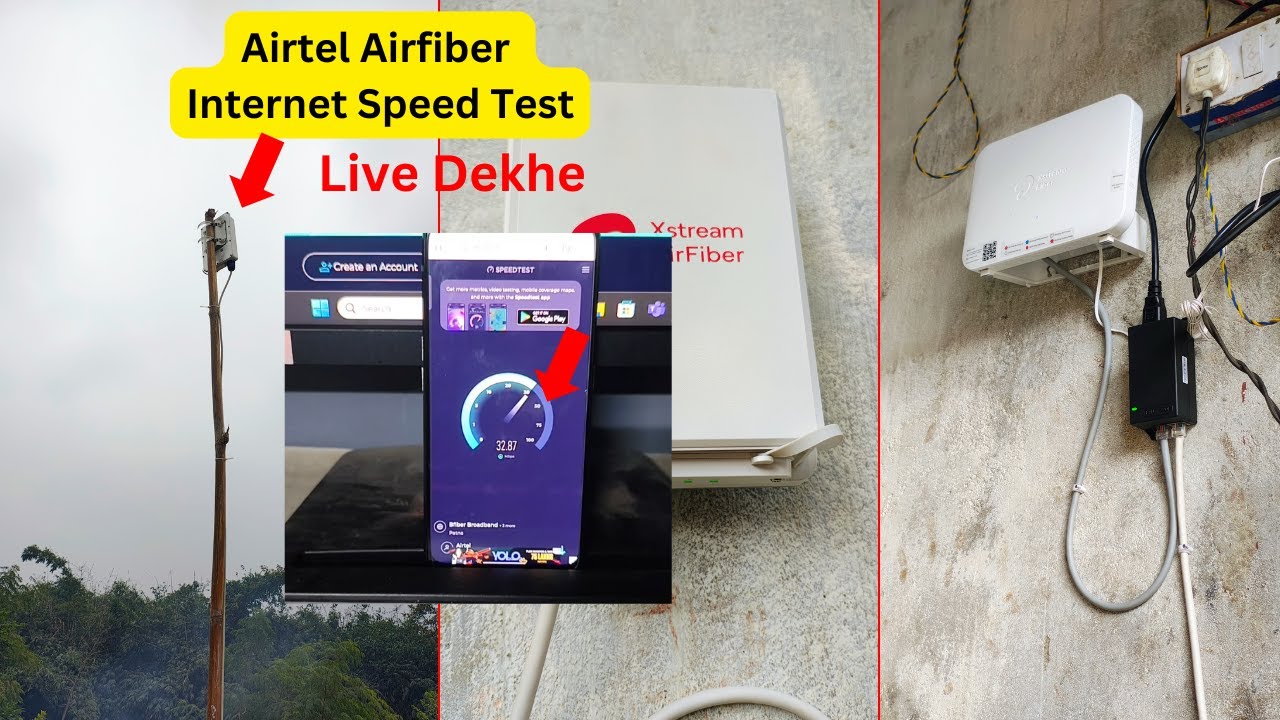 Airtel Airfiber Speed Test | Airtel Airfiber Internet Speed Check ...