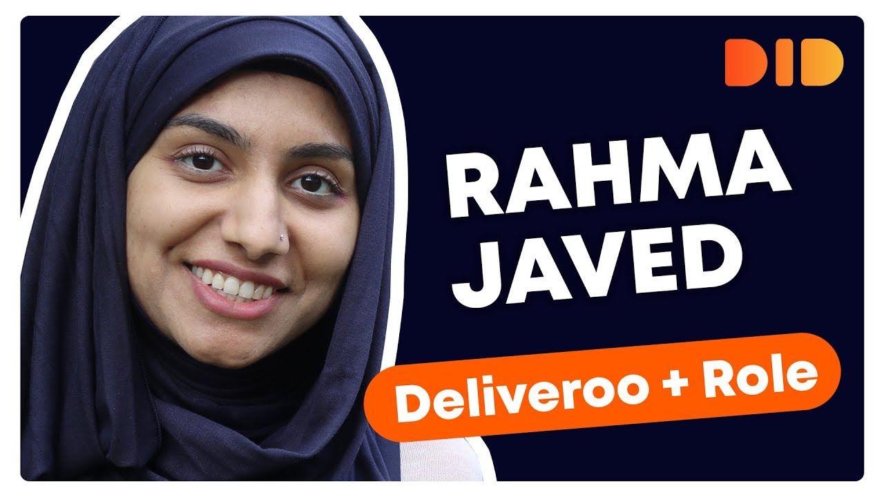 ROLE ENGINEERING DIRECTOR INTERVIEW - Rahma Javed Deliveroo ...