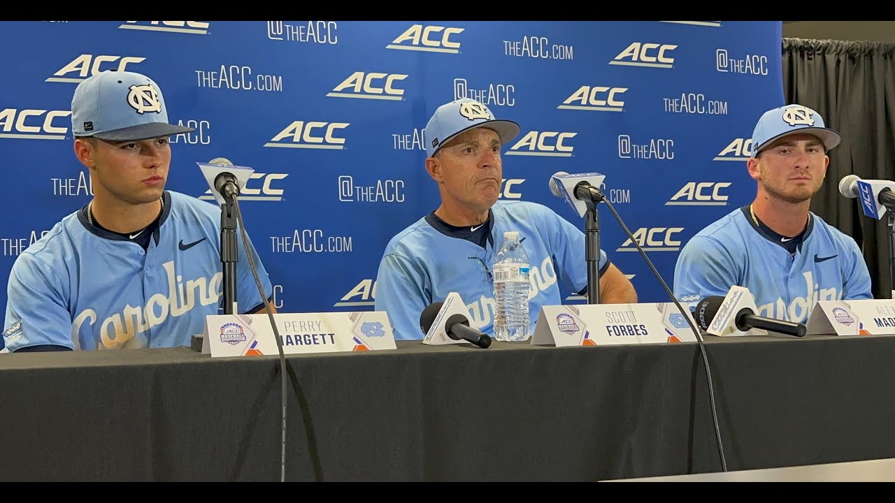 UNC 7 FSU 5 - ACC Semis - Postgame: Forbes, Perry Hargett, Alex Madera ...