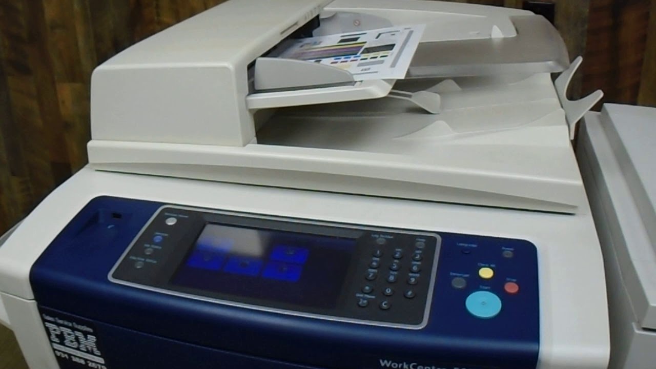 Xerox Workcentre 5875 For Sale!!!!! - YouTube