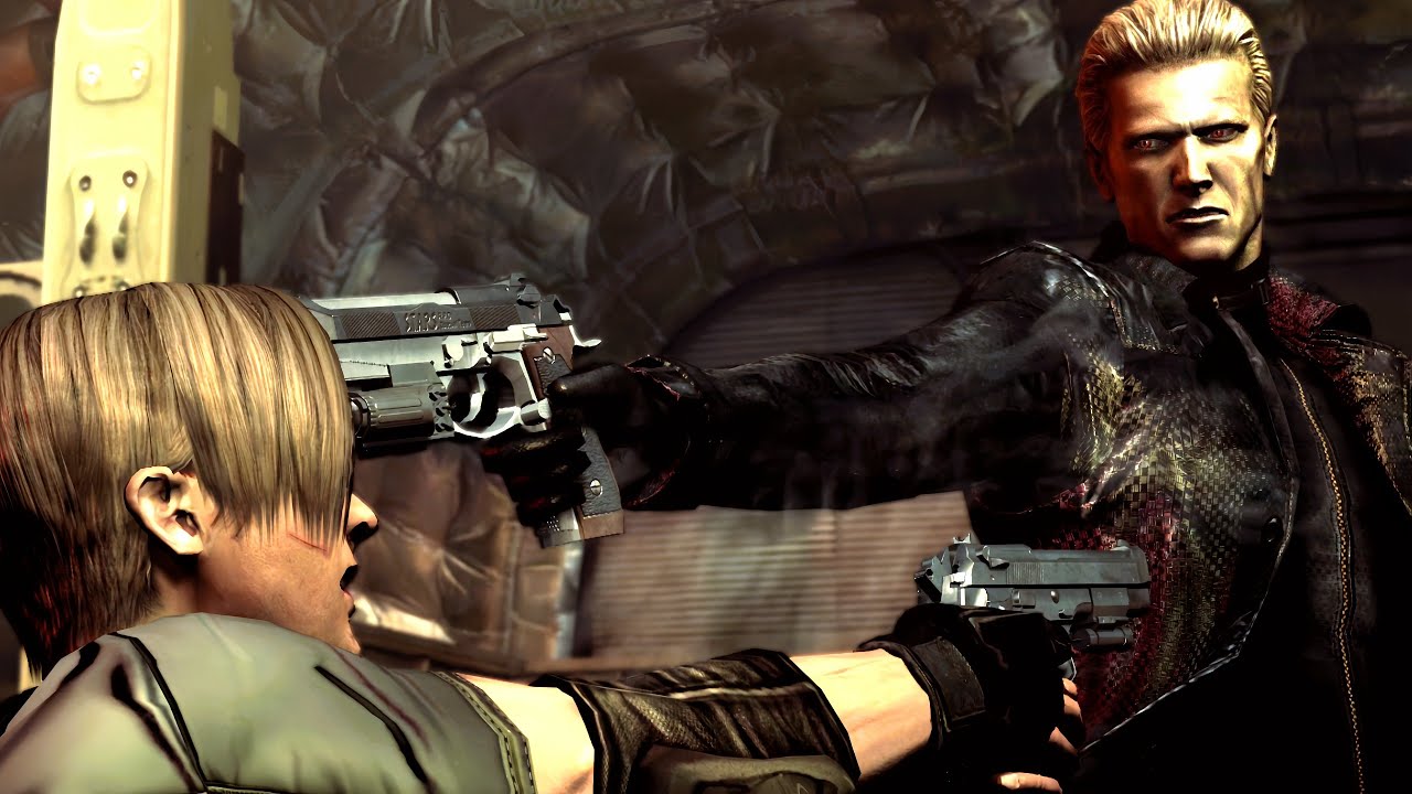 The Final Battle: Leon and Ashley vs Wesker: An Epic Boss Fight 🎮 - YouTube