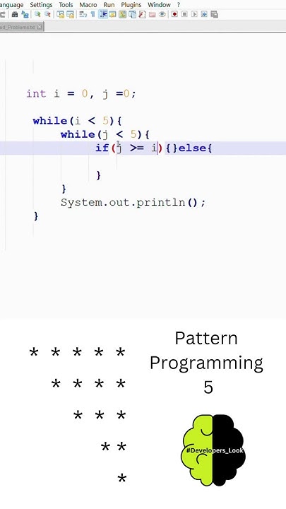Day 5 || Pattern Programming 5 || Java || Zoho Pattern Programming || 2 ...