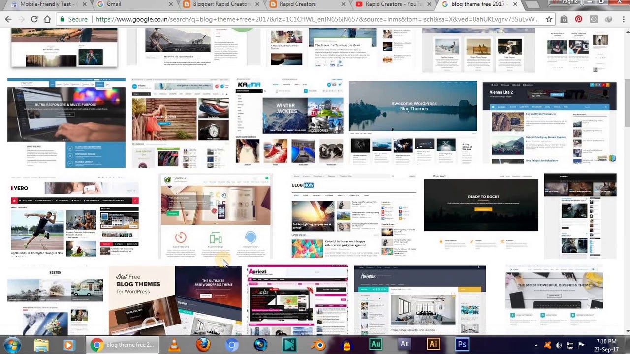 How to get free template for blogger(mobile friendly) - YouTube