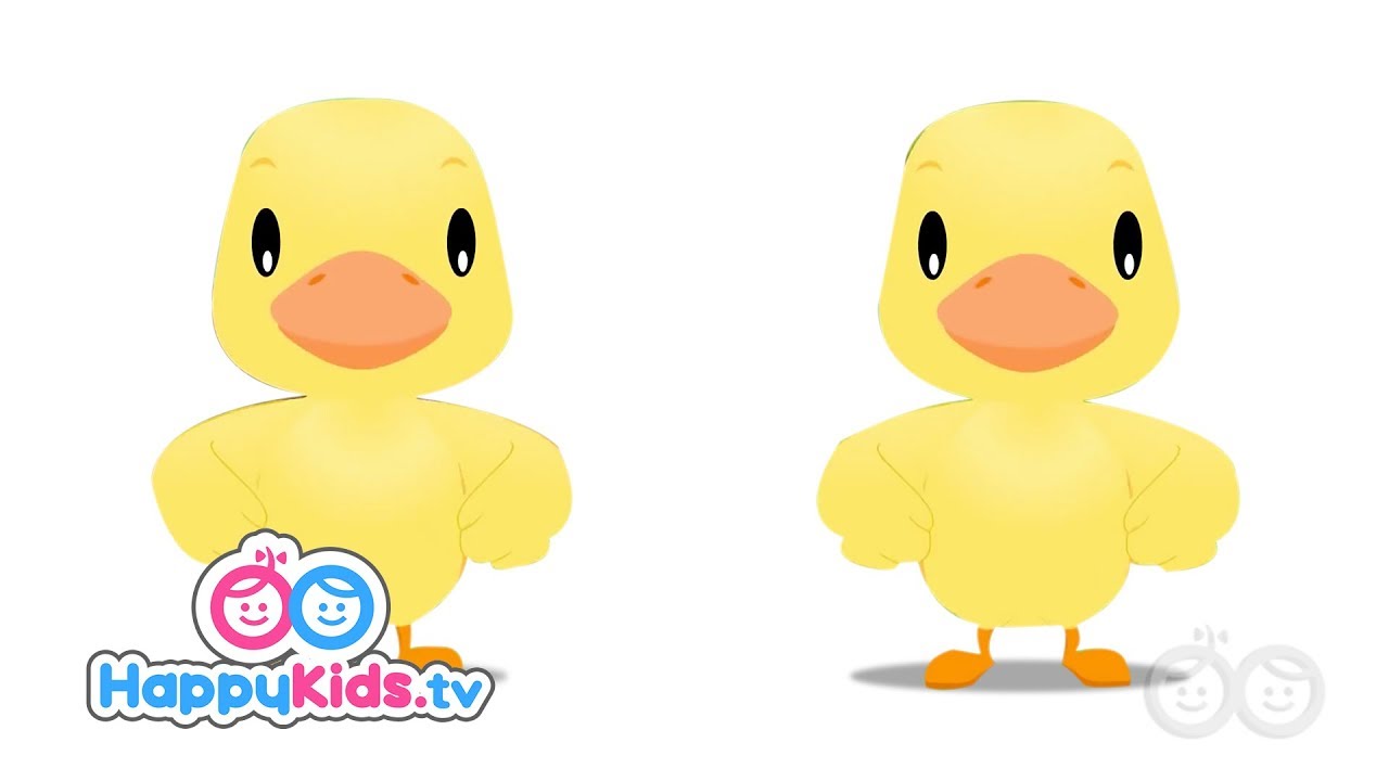Two Little Ducks - Nursery Rhymes For Children | Rhyme time | Happy ...