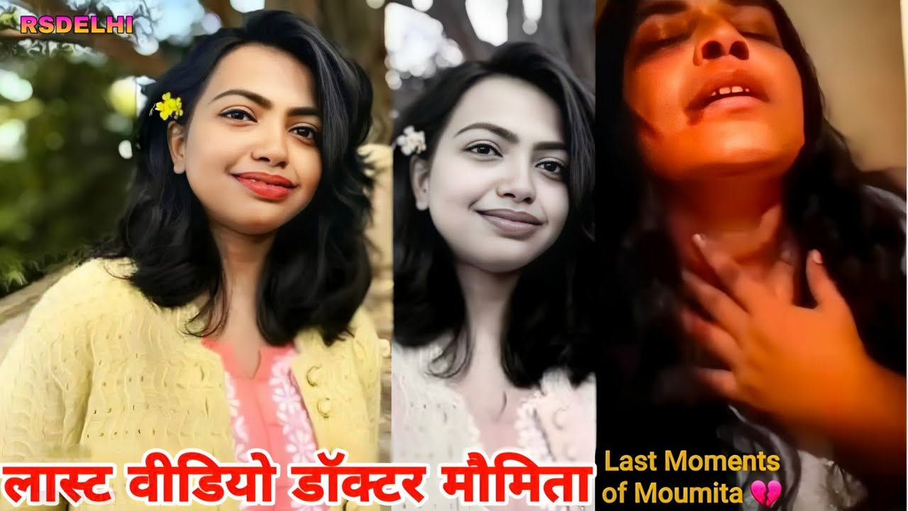 Dr Moumita Debnath Last Moment's Viral Video RSDILLI - YouTube