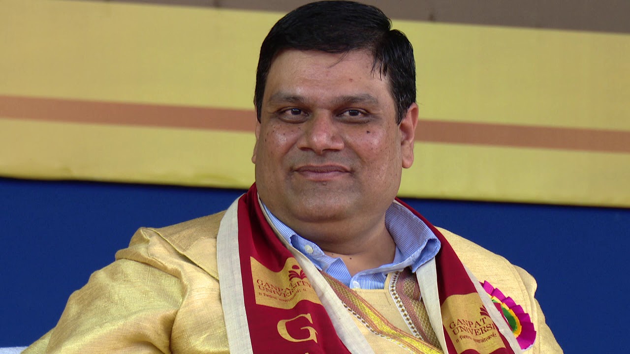 Ganpat University 12th Convocation President Shri Ganpatbhai Patel ...