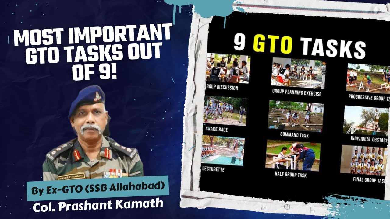 Ex GTO tells about Important Task in GTO out of 9 Task.|| Ex GTO(SSB ...