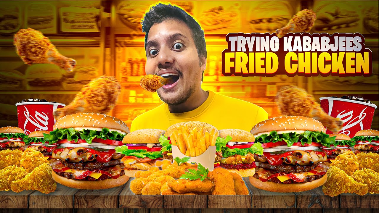Trying Kababjees Fried Chicken | KFC or Kababjees | Full Vlog | Karachi ...