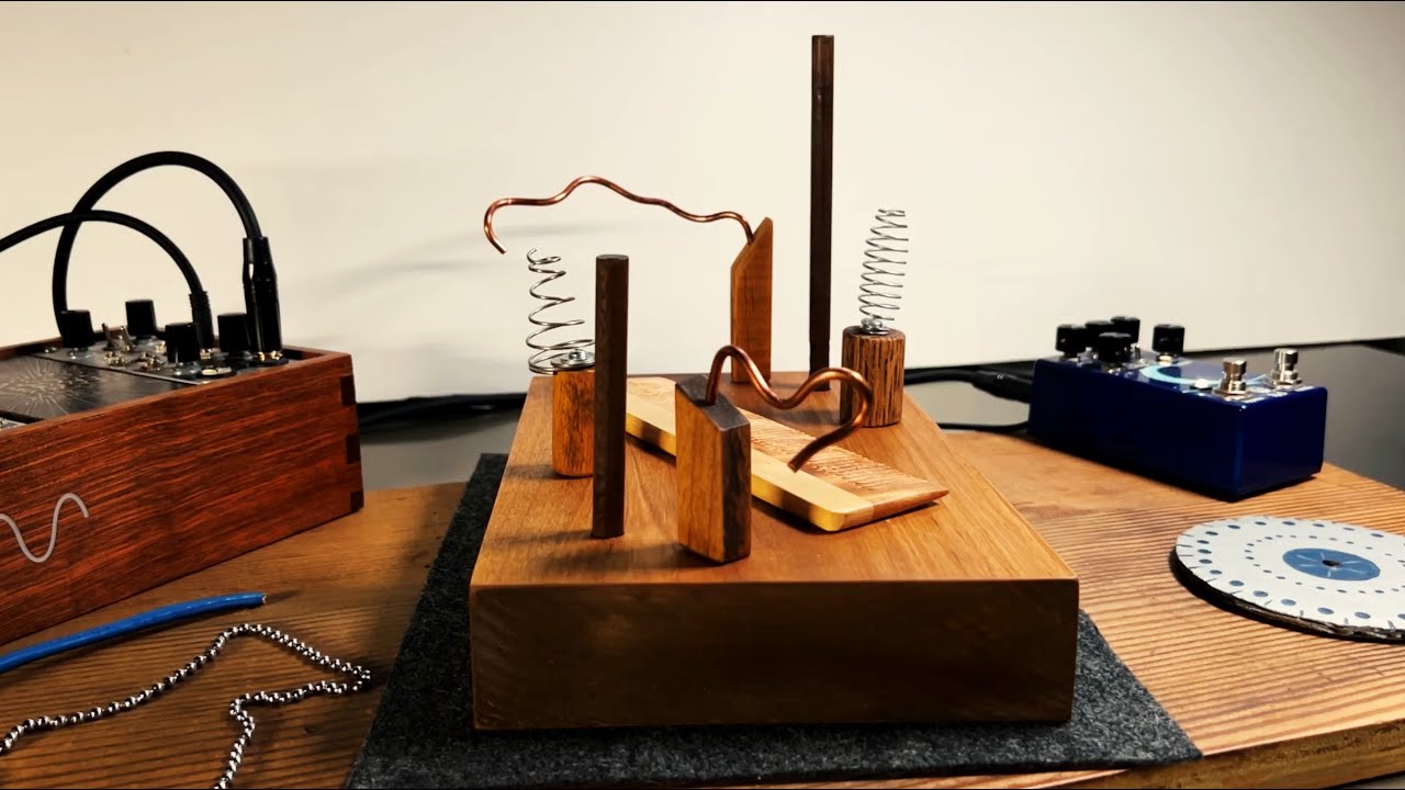 Sound Improv - Ash Wood Block with Piezo Mic Combined with Modular ...