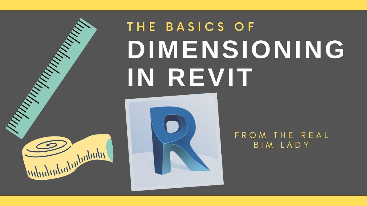 How to Dimension in Revit - YouTube