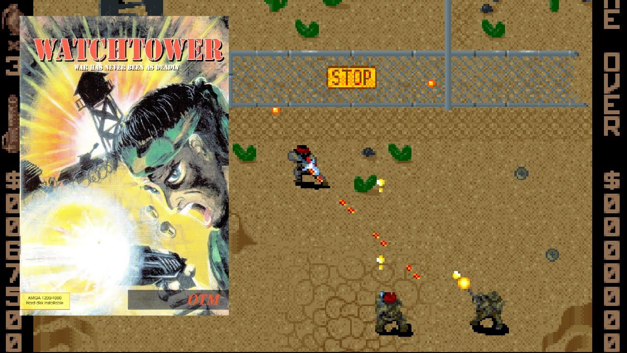 Ep. 60 Unboxing & playing Watchtower Amiga game [Ελληνικά] - YouTube