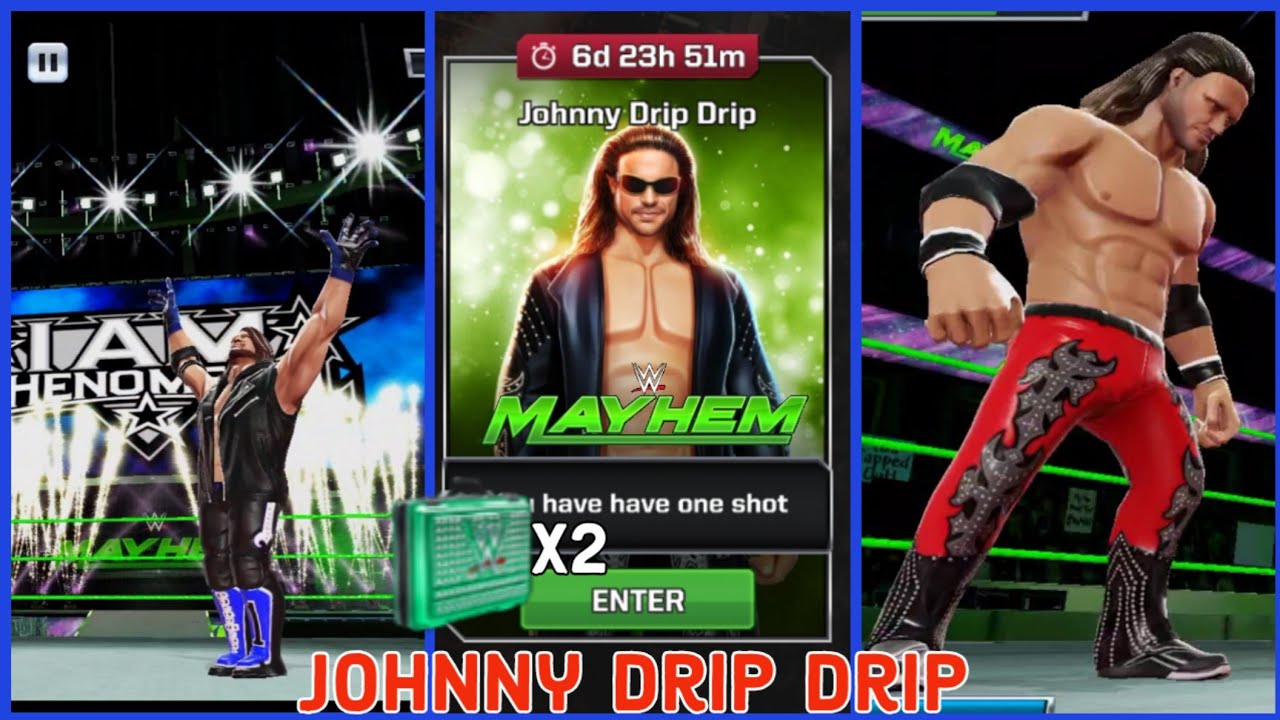 Johnny Drip Drip | John Morrison UGE | WWE Mayhem - YouTube