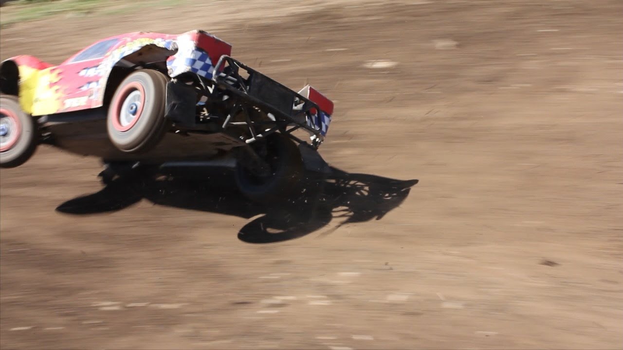 LARGE SCALE RC RACING at the barn yard - YouTube