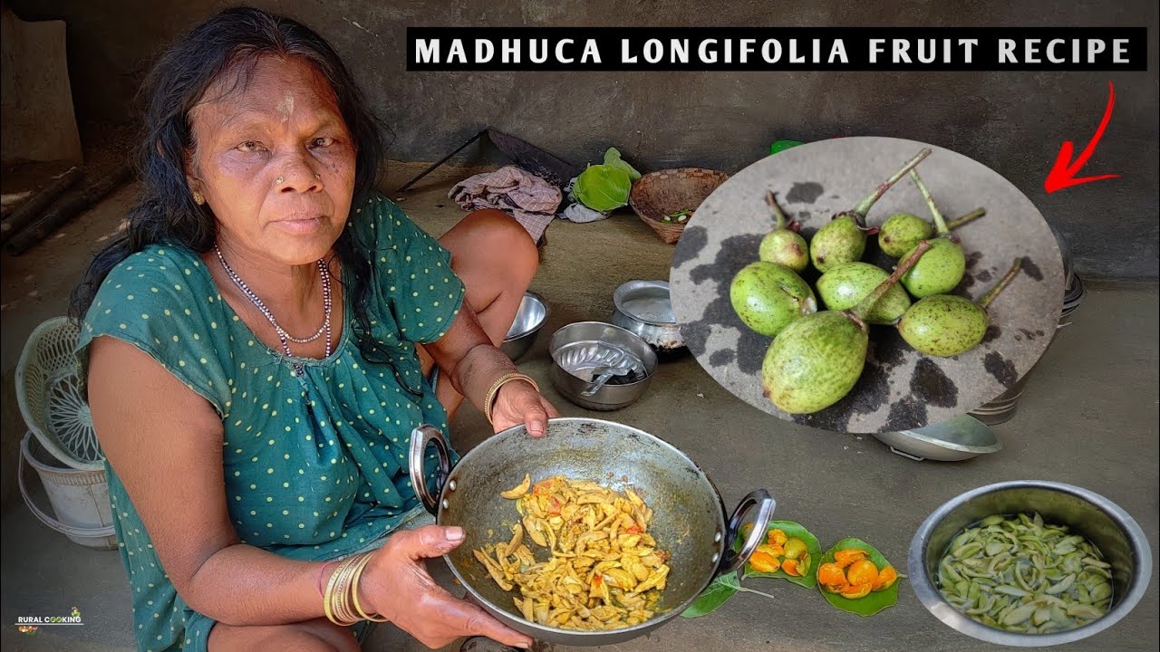 Madhuca Longifolia Fruits Recipe || Mahua,Butter tree,Tol,Mahul tol ...