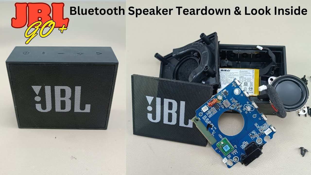 JBL GO+ Bluetooth Speaker Teardown & Look Inside | How to disassemble ...