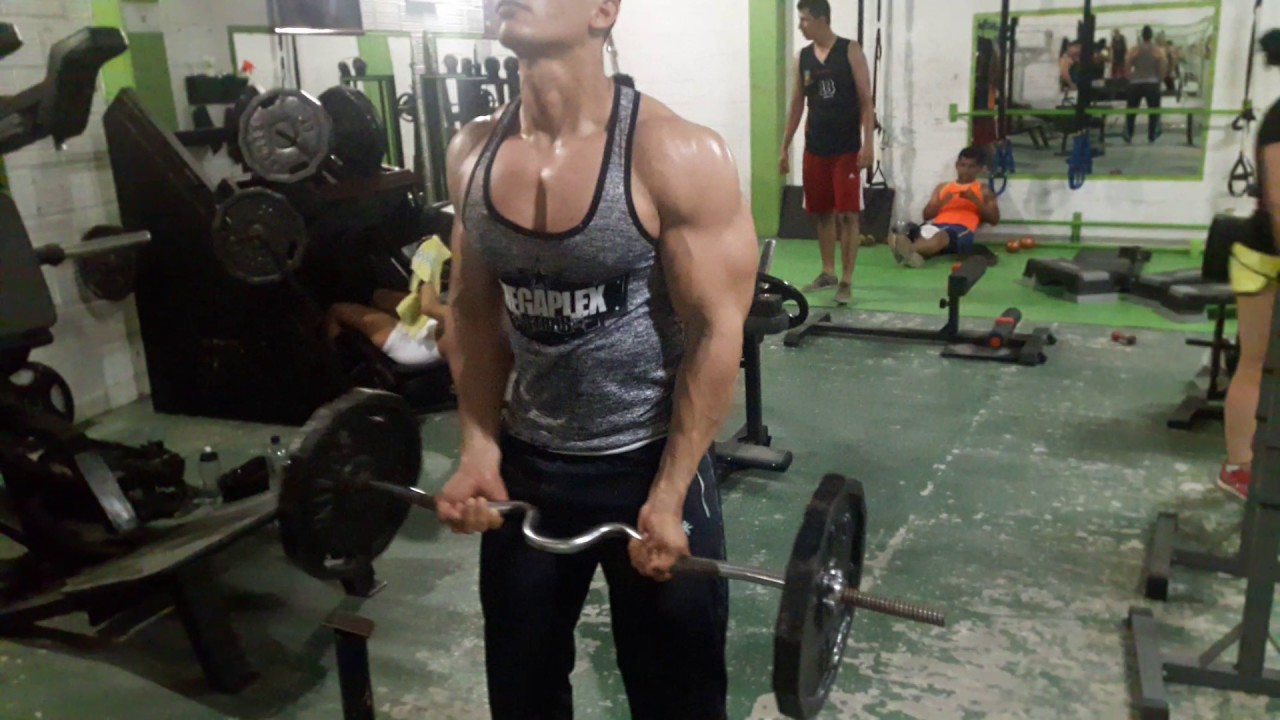 Biceps Barra z - YouTube