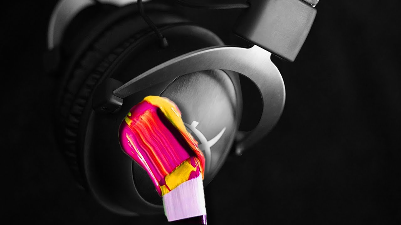 CUSTOM HyperX Gaming Headset - YouTube