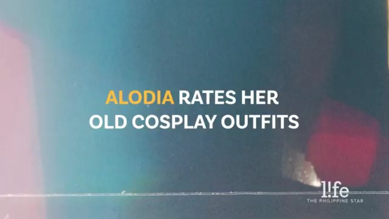 Alodia Rates Her Old Cosplay Outfits - YouTube
